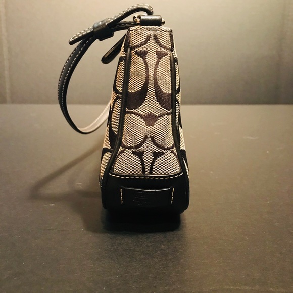 Coach | Bags | Vintage Coach Mini Clutch Black And Grey | Poshmark